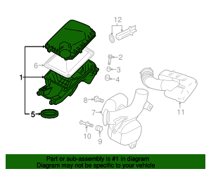 2007-2012 GM Air Cleaner 25842735 GM | GMPartsDirect.com