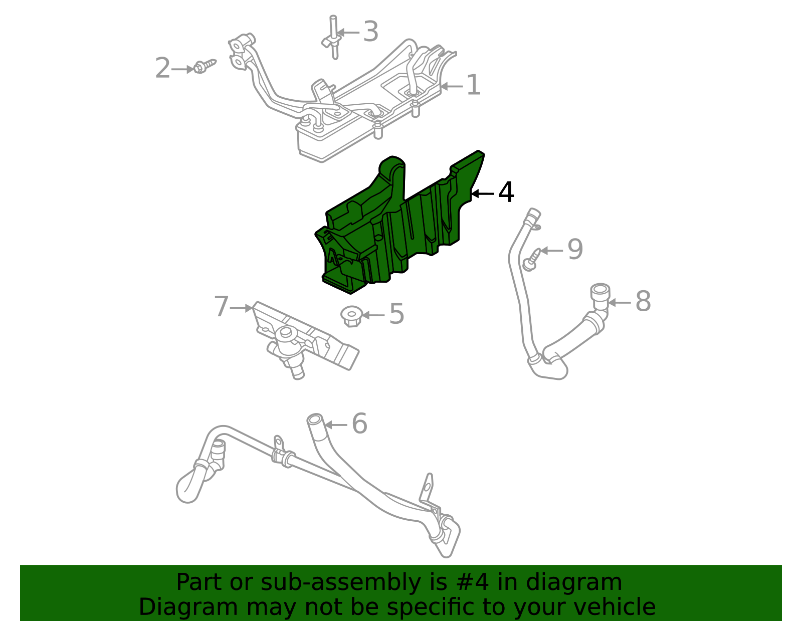 LC3Z-7A434-C - Shield 2020-2022 Ford | Big 3 Auto Parts