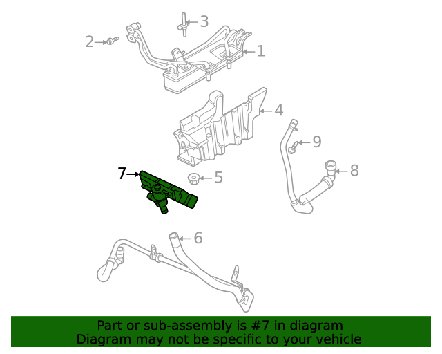 2020-2022 Ford Valve LC3Z-18495-A | OEM Parts Online