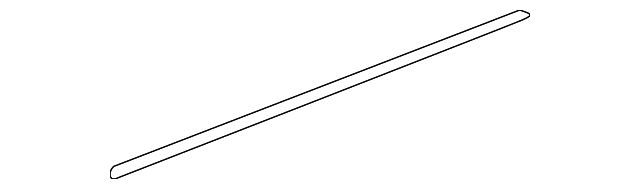 2010-2013 Mercedes-Benz Body Side Molding 212-690-29-62 | MB OEM Parts