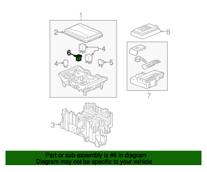 2010-2022 GM 20 Amp Multi-Purpose Fuse 19117589 | TascaParts.com
