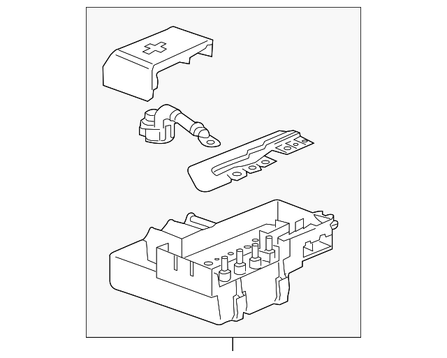 84460793 - Battery Distribution Engine Compartment Fuse Block 2017-2019 ...