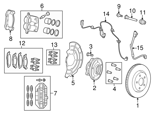 Disc Brake Rotor 4755577AA | TascaParts.com