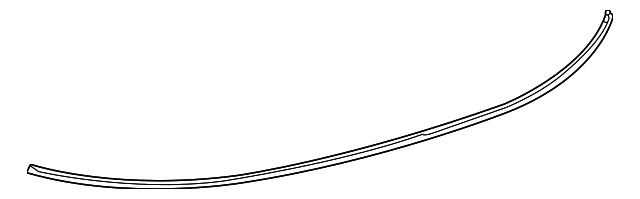 2021-2023 Toyota Sienna Lift-Gate Reveal Molding 75575-08020 | Toyota ...