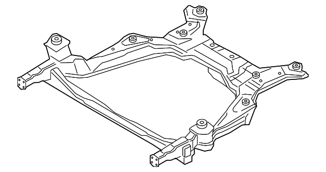 2017-2020 Lincoln Continental Cross-Member G3GZ-5C145-C | TascaParts.com