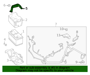 2021-2024 Ford Bronco Hold Down Clamp MB3Z-10718-A | OEM Parts Online