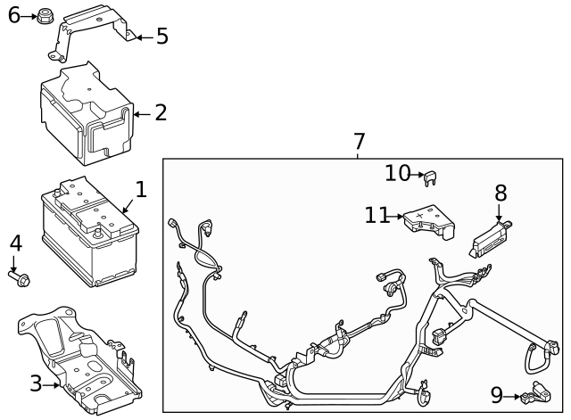 MU5Z-14526-ARB - Main Fuse 2021-2024 Ford Bronco | AutoNation Parts