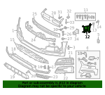 2017-2019 Audi A4 allroad Air Duct 8W9-121-764 | Audi OEM Parts