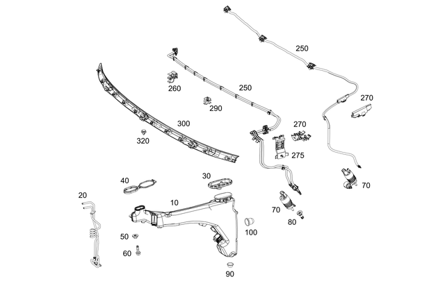 167-869-01-00 - Liquid Reservoir 2020-2024 Mercedes-Benz | Mercedes ...