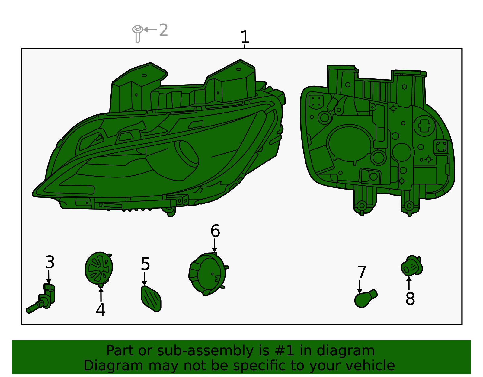 2022-2023 Hyundai Composite Assembly 92101-J9520 | Hyundai Wholesale Direct