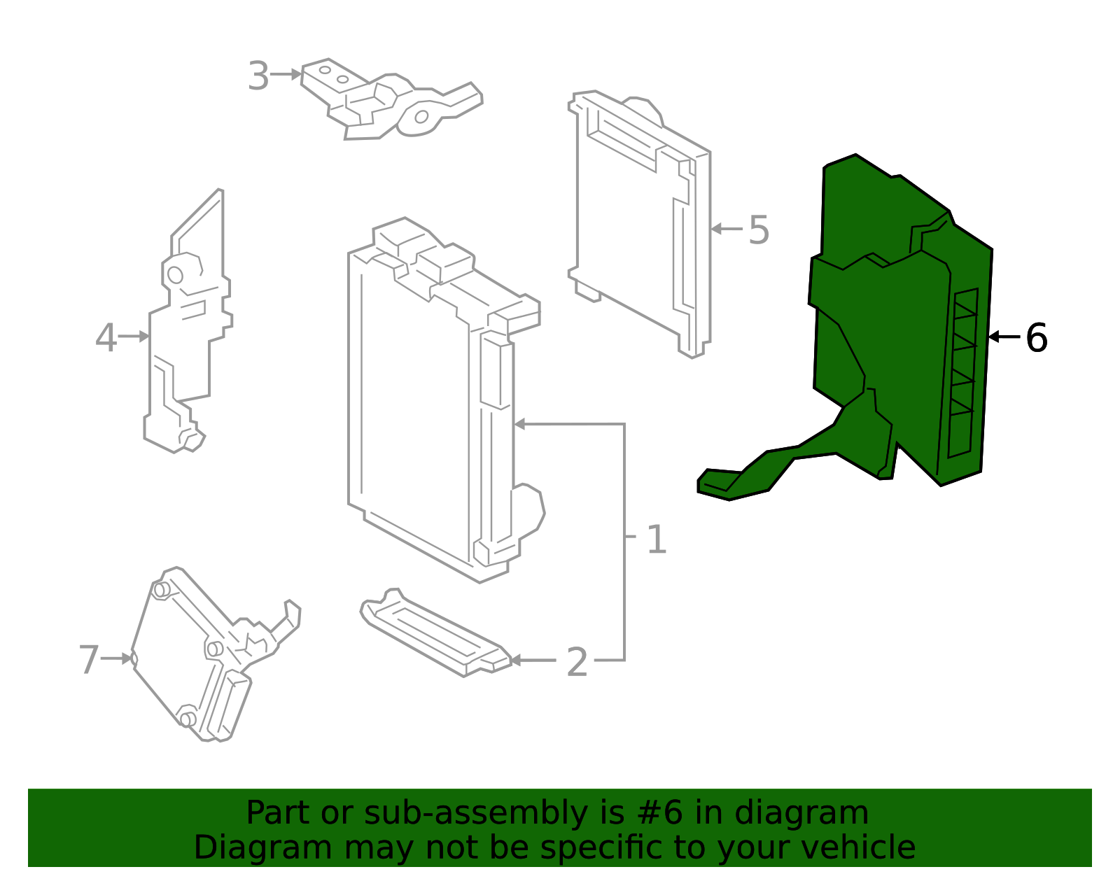 2020 Toyota Avalon Control Module 89980-07060 | Toyota Parts Center