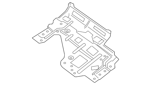 2013-2020 Nissan Seat Frame Bracket 87302-3JC9A | QuirkParts
