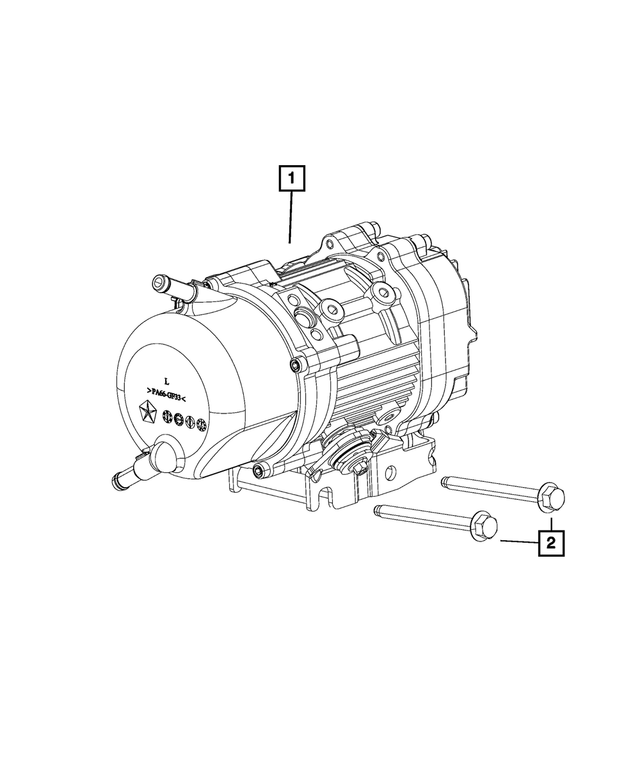 2018-2019 Jeep Wrangler Power Steering Pump 68247930AF | Mopar eStore