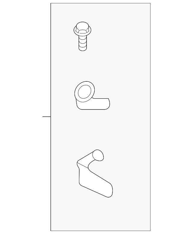 2021-2023 Ford Bronco Lower Hinge m2dz7826810a | TascaParts.com