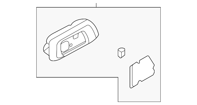2021-2024 Ford Bronco Handle, Inside M2DZ-7822600-AE | OEM Parts Online