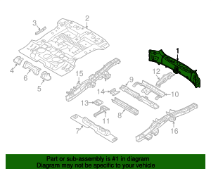 2011-2013 Kia Sorento Rear Panel 65880-1U000 | OEM Parts Online
