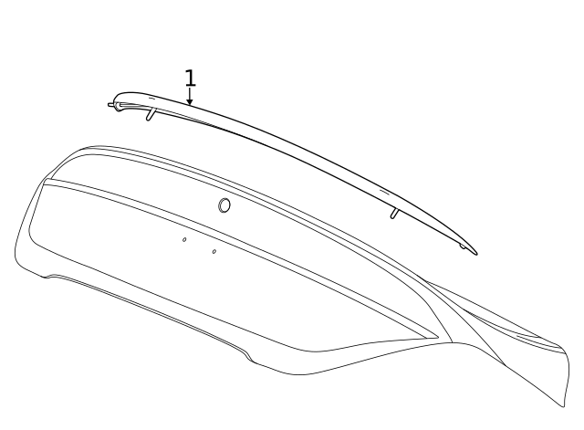 2022-2024 Cadillac CT4 Spoiler 85530060 | OEM Parts Online