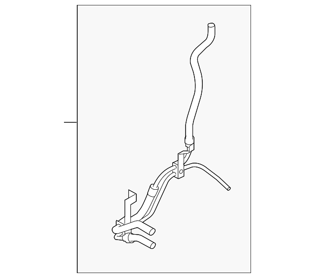 2010-2020 Nissan 370Z Power Steering Return Hose 49721-JJ50A | My ...