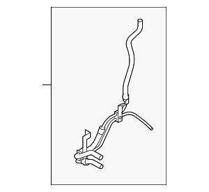 2010-2020 Nissan 370Z Power Steering Return Hose 49721-JJ50A | My ...