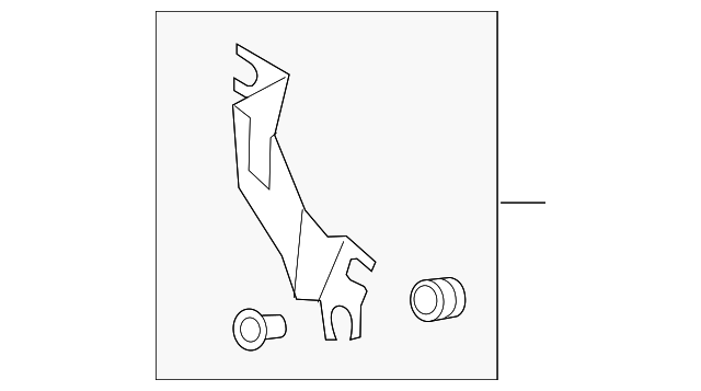 2009-2020 Nissan 370Z Reservoir Bracket 49190-JJ50A | Team Nissan Inc.