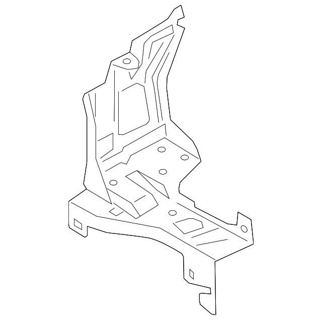 51647342502 - 2016-2022 BMW Headlamp Mounting (51-64-7-342-502) | BMW ...