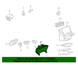 2018-2019 Cadillac ATS Instrument Cluster 84346499 | GMPartsDirect.com