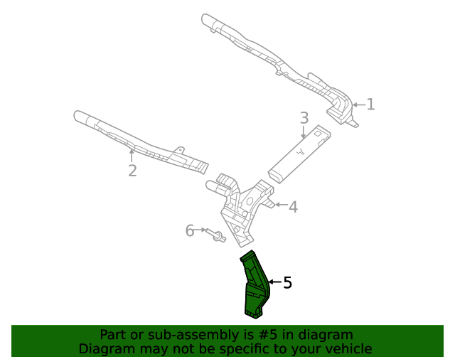 167-831-73-00 - Lower Duct 2020 Mercedes-Benz | Mercedes-Benz USA Parts