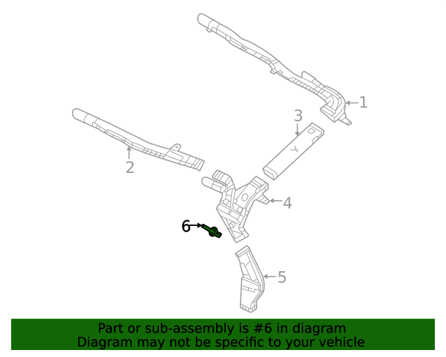 000-905-84-18 - HVAC Duct Air Temperature Sensor 2020-2024 Mercedes ...