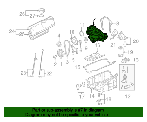 2007-2011 GM Front Engine Cover 19181093 | Auto Parts Express