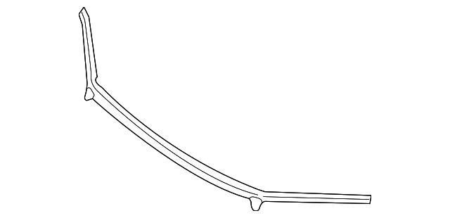 51767329384 - 2016-2022 BMW X1 Front Weather-Strip (51-76-7-329-384 ...