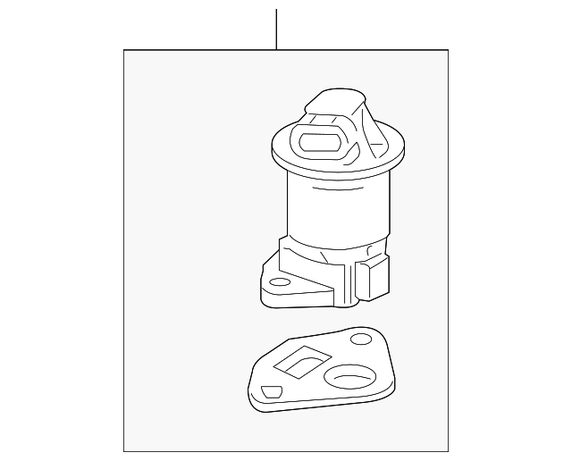 18011-RBJ-000 - Exhaust Gas Recirculation (EGR) Valve 2010-2020 Honda ...