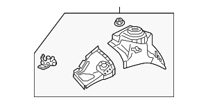 23474921 - Front Driver Side Wheelhouse Panel 2010-2019 GM ...