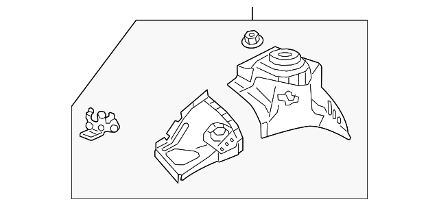 23474921 - Front Driver Side Wheelhouse Panel 2010-2019 GM ...