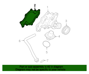 Genuine OEM Ford Part - Gasket 4C3Z-8507-AA | Genuine OEM Ford Parts ...