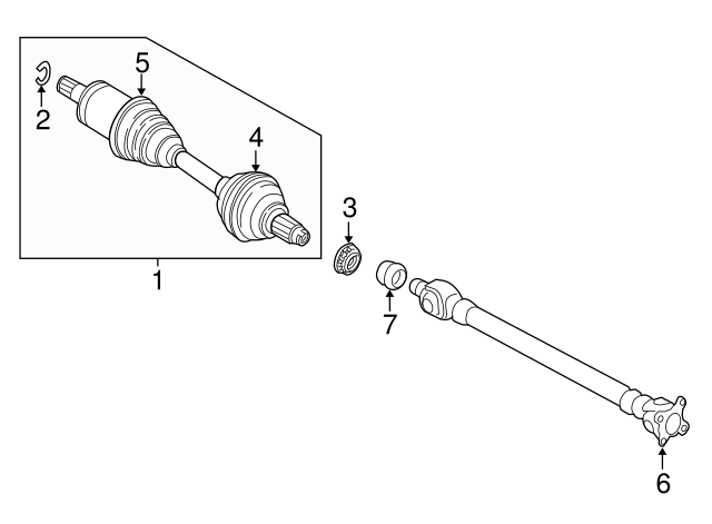 2015-2019 BMW Axle Assembly 31-60-7-622-883 | OEM Parts Online