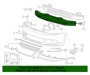 2012-2015 Volkswagen Jetta Absorber 5C6-807-248-C | OEM Parts Online