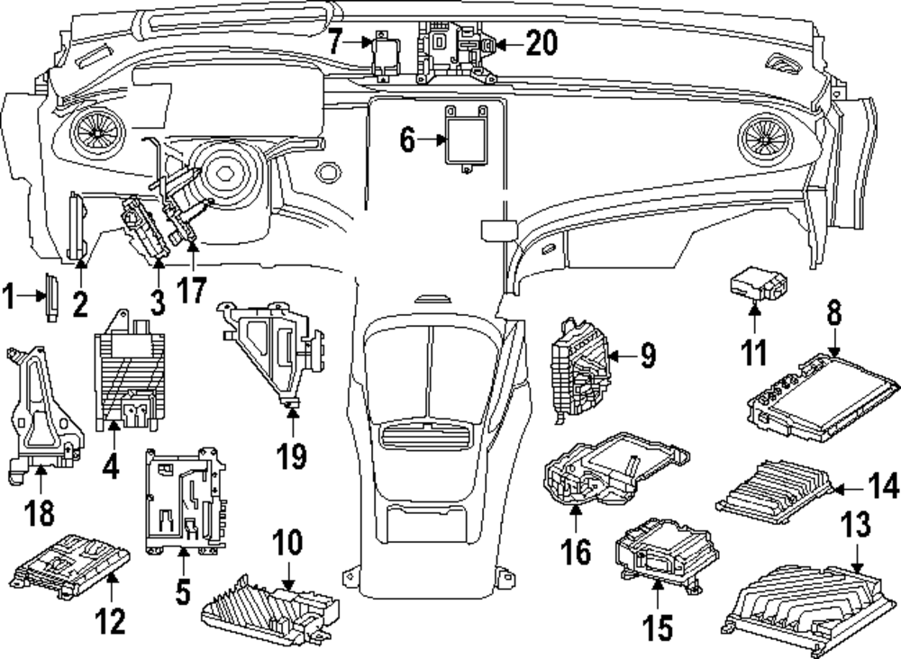 2024 Mercedes-Benz Control Module 206-900-66-18 | Retail Performance ...