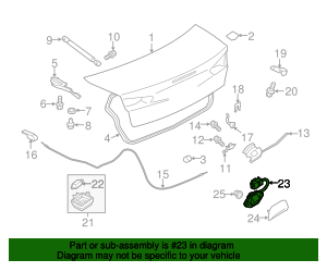 8781A062 - Camera 2012-2015 Mitsubishi Lancer | Mitsubishi Direct Parts