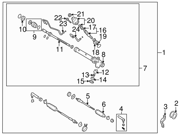 1997-2003 Infiniti QX4 Gear Assembly Mount Cushion 54444-0W000 ...