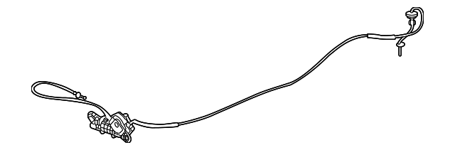 Hood Latch Actuator 85133062 GM | GMPartsDirect.com