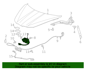 84839546 - Hood Primary and Secondary Latch 2020-2023 Chevrolet ...