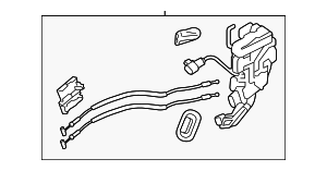 2011-2013 Kia Optima Door Latch Assembly 81310-2T030 | TascaParts.com