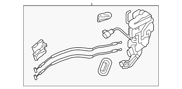 81310-2T030 - Door Latch Assembly 2011-2013 Kia Optima | Kia.Parts Store