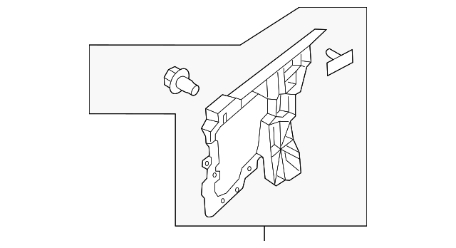 2017-2021 Volvo Side Bracket 31383286 | TascaParts.com