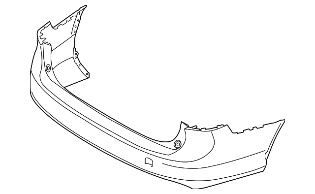 2018-2019 Volvo V90 Bumper Cover 39844486 | TascaParts.com