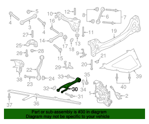 2012-2024 Porsche 911 | Rear Lower Control Arm | 9P1-505-311 | OEM ...