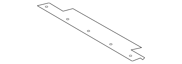 Genuine OEM Upper Tie Bar Seal Part# 53292-04030 Fits 2016-2020 Toyota ...