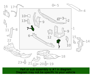 Toyota Lower Tie Bar End Piece Part# 5716704010 | Toyota Of Colorado ...