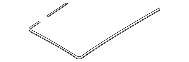 2018-2020 Volvo S90 Air Deflector Seal Strip 31434637 | TascaParts.com
