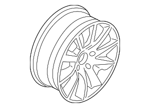Genuine BMW 36-11-6-783-523 | 19" Style 281 V-Spoke Light Alloy Rim ...